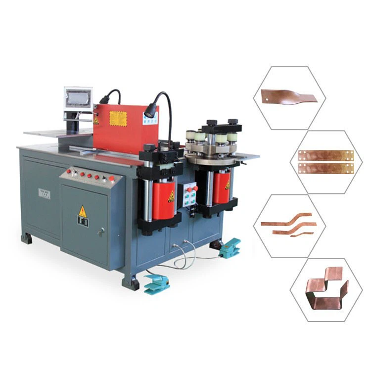 Hydraulic Copper Busbar Cutting Punching Pipe Bending Processing ...